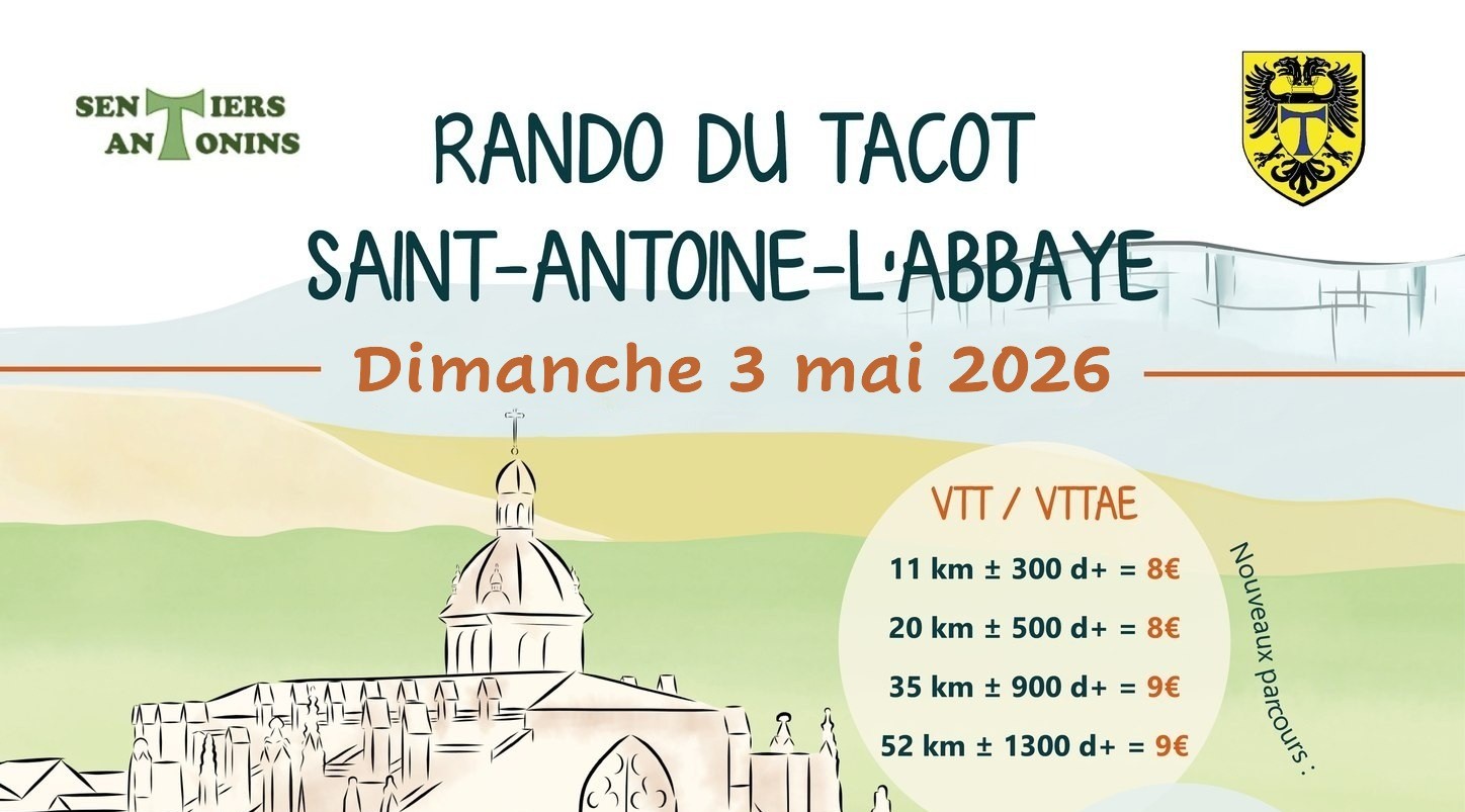 Rando du tacot 2026 - Sentiers Antonins
